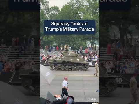 Squeaky Tanks At Trump's Military Parade