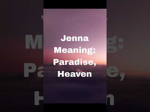 #meaning of jenna#like#share#follow#subscribe