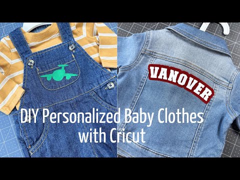 DIY Personalized Baby Clothes with Cricut
