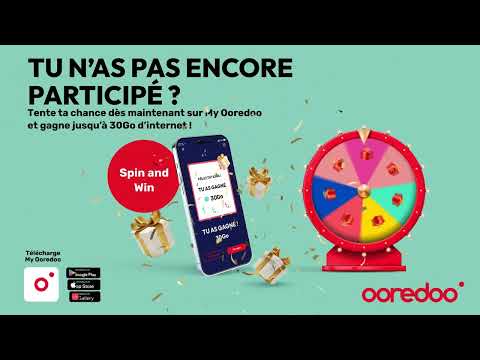Gagne 30Go avec SPIN & WIN !