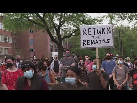 MOVE member, supporters protest use of deceased members bodies in research