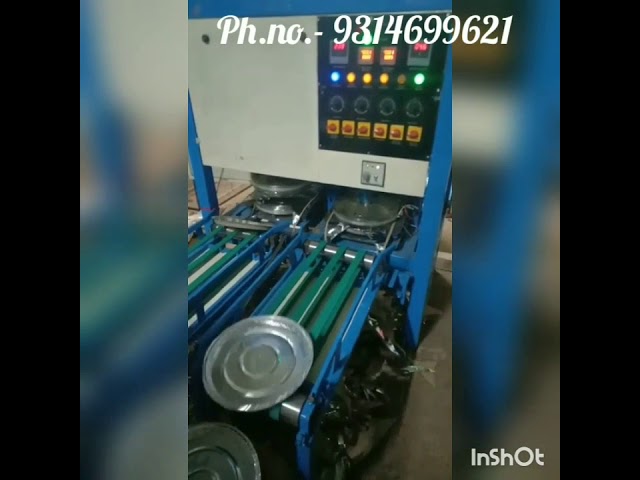 paper plate making machines - JDI Wrinkle Plates Making Semi Automatic ...