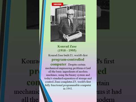 Konrad Zuse (1910 - 1995)
