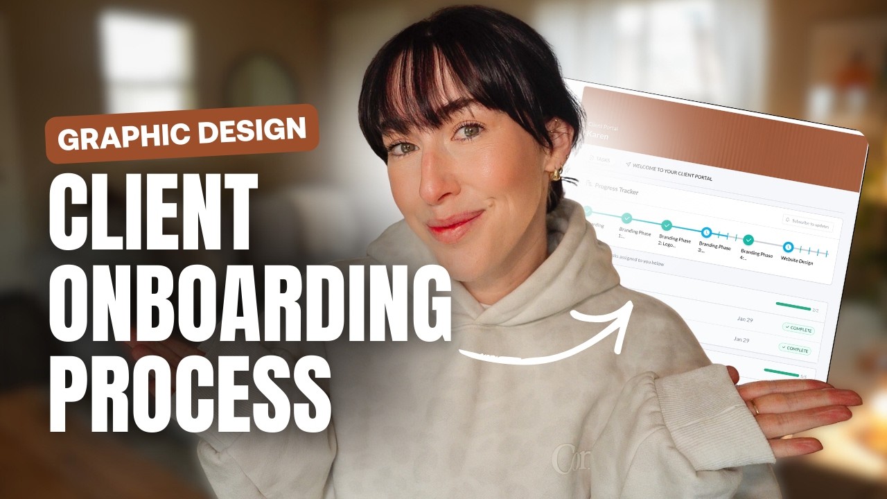 How I Onboard Brand & Web Design Clients (Full Process Walkthrough)