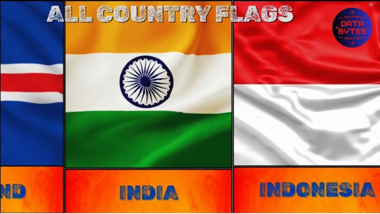 All Country Flags I Data Bytes I