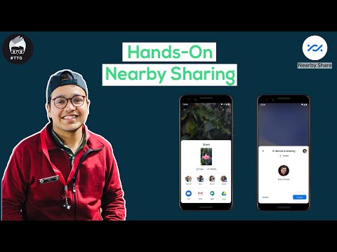 How to Activate & Use Nearby Sharing in Any Android Phone | Airdrop for Android