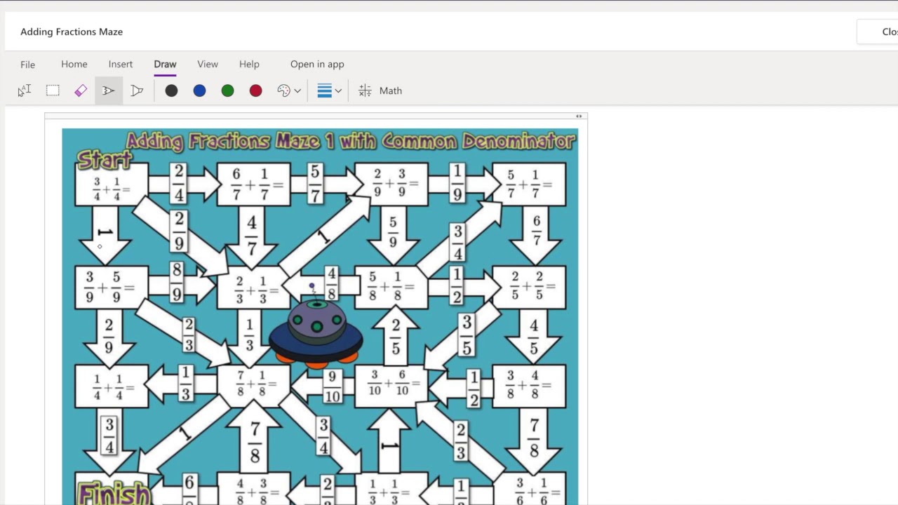 How to Complete the Maze Assignment