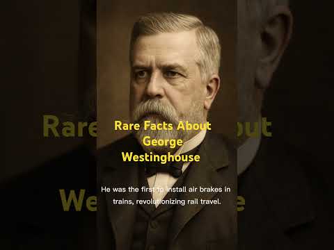 Rare facts about George Westinghouse. ##thomasedison #nikolatesla #georgewestinghouse #inventors