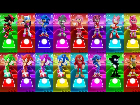 All Characters Mega-Mix: Sonic The Hedgehog 🔴 Super Sonic 🔴 Shadow 🔴 Silver 🔴 Super Shadow 🔴Amy Rose