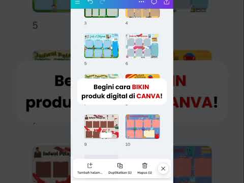 Begini cara BIKIN produk digital di CANVA!