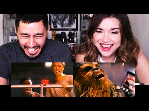 Bad Lip Reading Star Wars THE FORCE AWAKENS | Reaction by Jaby & Achara
