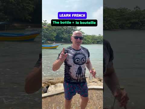 Learn French | #shorts | THE BOTTLE in French | #Youtubeshorts | French Lessons