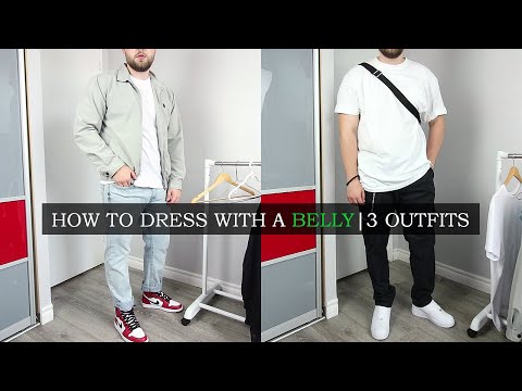 How To Dress With A Belly - 3 Outfits