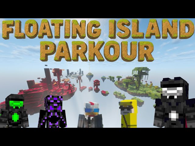 Floating Island Parkour Course Minecraft Map