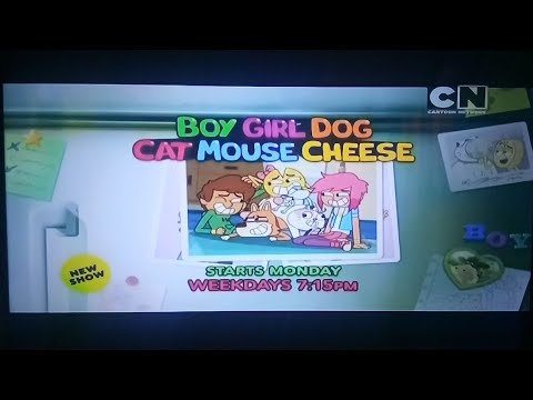 Cartoon Network Philippines - Boy Girl Dog Cat Mouse Cheese (New Show) 15s Promo (May 2, 2022)