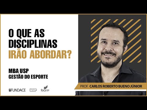 MBA USP Gestão do Esporte - Conheça as disciplinas.
