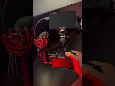 Sony a6700 camera gear build with FEELWORLD monitor