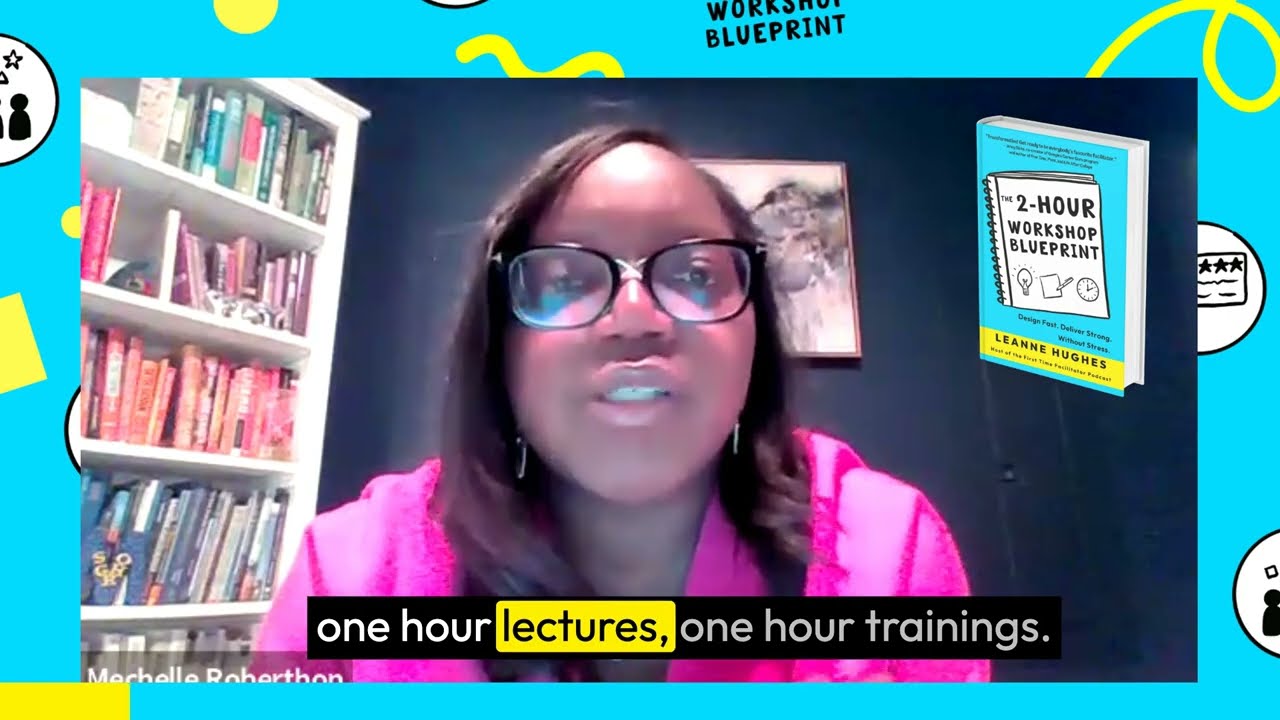 Is the 2-Hour Workshop Blueprint a book for you? Dr Mechelle Roberthon shares her thoughts