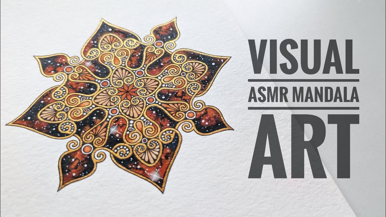 Visual ASMR Calming Mandala