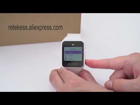 Retekess 5Pcs TD108 Watch Receiver Wireless Waiter Call System