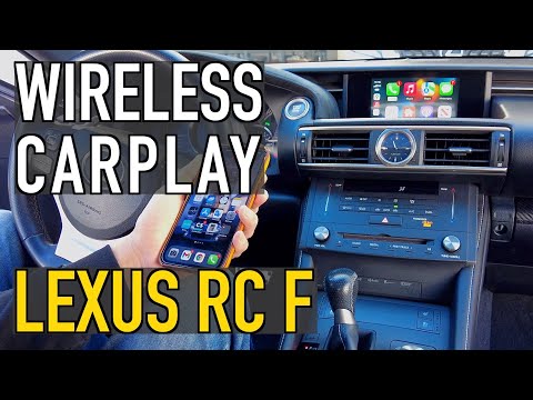 Lexus RC | Wireless CarPlay & Android Auto | Installation