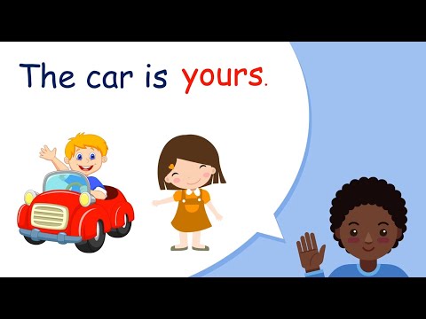 Possessive Pronouns Explained | English Grammar for Grade 3-4 | Early Education | Grammar Tutorial