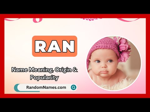 Ran - Baby Girl Name Meaning, Origin & Popularity - RandomNames.com