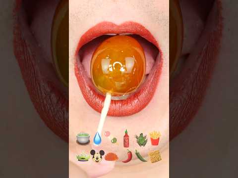ASMR Satisfying Eating 🍅 Tanghulu Cherry Tomato asmr eating sounds
