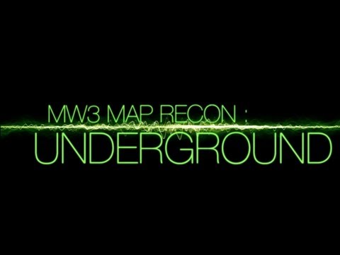 Underground - Modern Warfare 3: Multiplayer Map Walkthrough