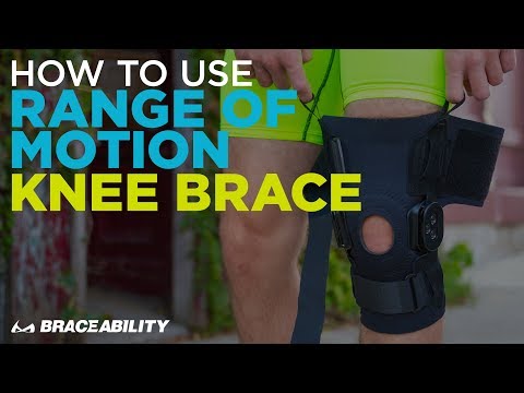 How to Use Hinged Range of Motion (ROM) Knee Brace