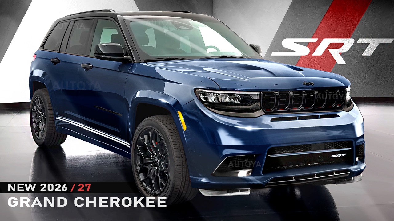2027 Jeep Grand Cherokee Trackhawk Takes a Digital Swing at Super SUVs ...