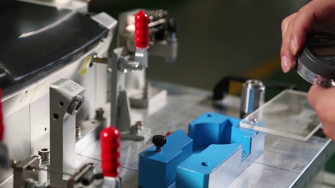 BPR plastic checking fixture Operation video
