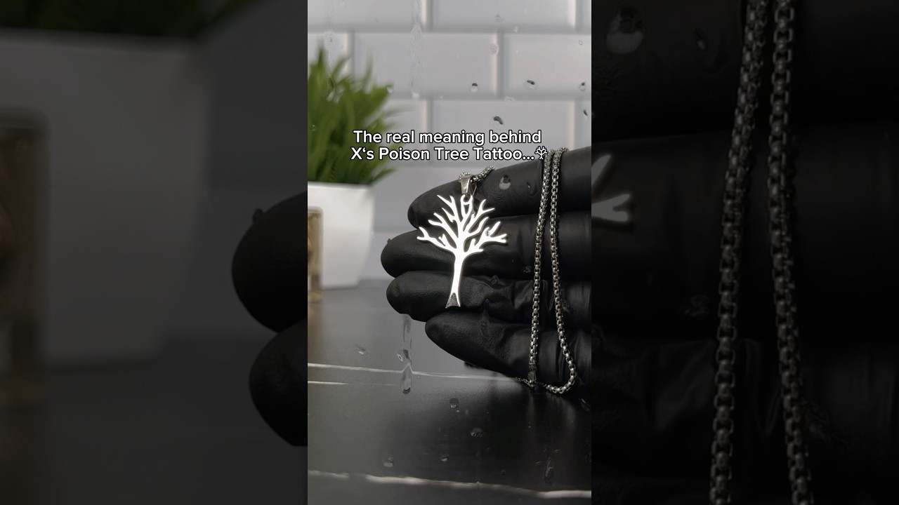 The real meaning behind #XXXTentacion Poison Tree Tattoo