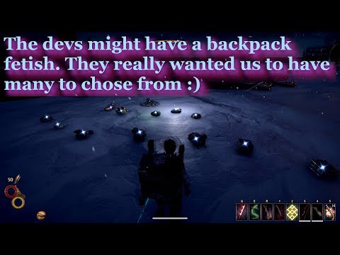 Outward best backpack and all secret backpacks + normal ones collection and guide