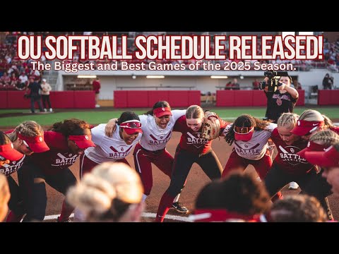 Everything You Should Know About the OU Softball Schedule.