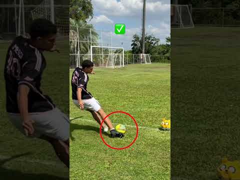 Cómo chutar el balón con efecto