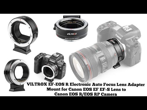 VILTROX EF-EOS R Electronic Auto Focus Lens Adapter Mount for Canon EOS EF EF-S Lens #shorts #eosr