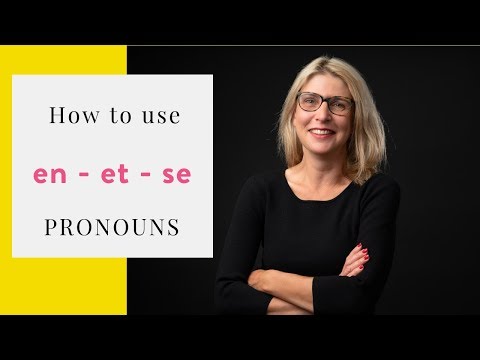 Luxembourgish Pronouns: en - et - se