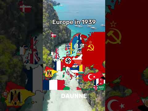 Europe in 1939 #shorts