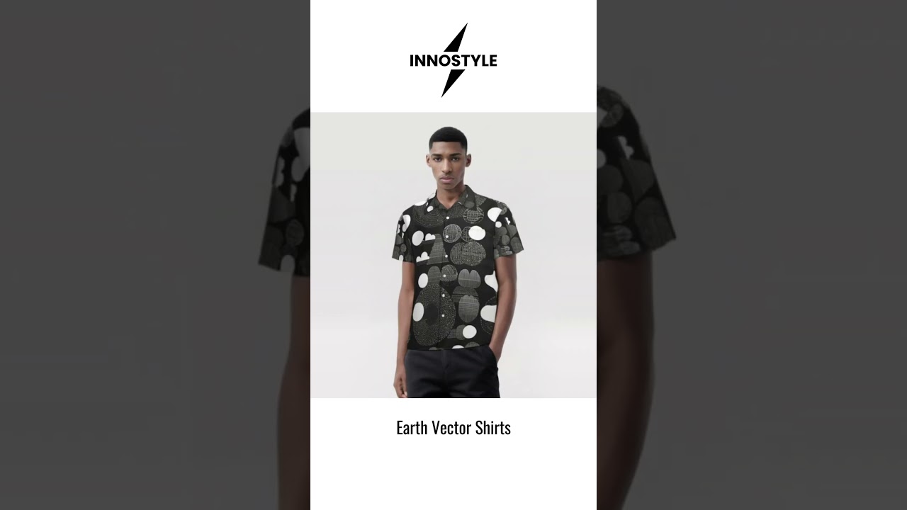 INNOSTYLE EARTH VECTOR SHIRTS #innostyle #globalstyle #brand #fashion