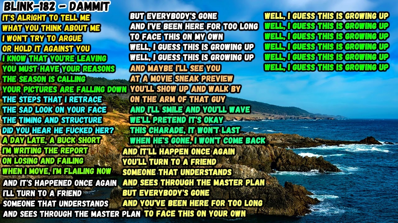 Blink-182 - Dammit 10 Hours Extended