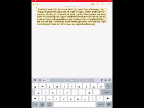 Eminem Rap god lyrics