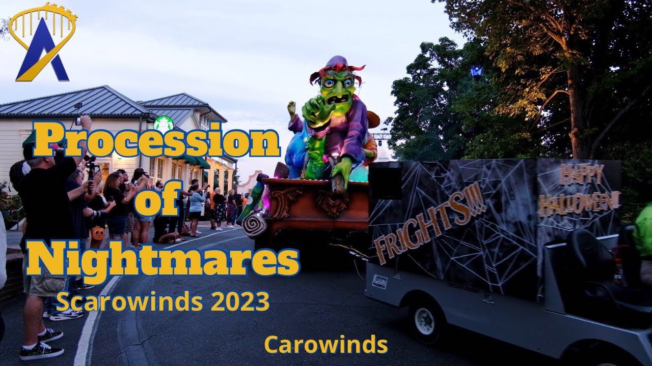 Procession of Nightmares Halloween Parade at Scarowinds 2023