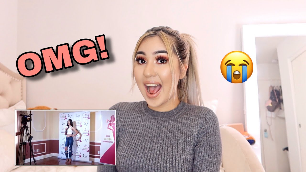 Reacting To My Very First Youtube Video/ Story Time  * Super Emotional *