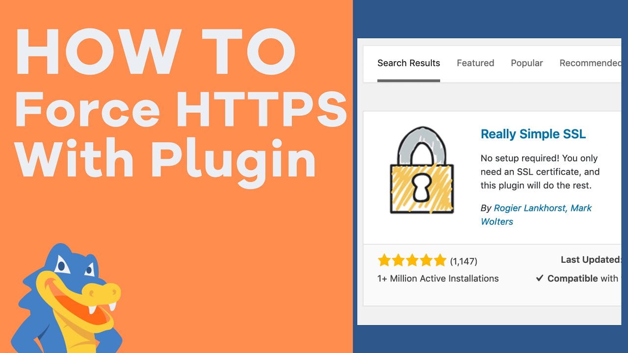 How to Force HTTPS - Using 