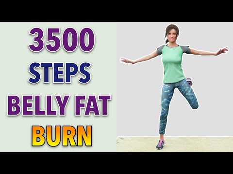 3500 Steps - Intense Belly Fat Walking Workout