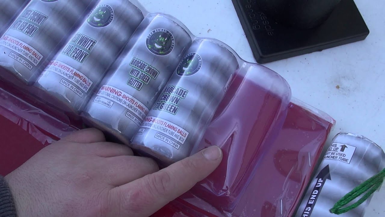 Pyro Demon - Demon Canister Shells 2015 Edtion