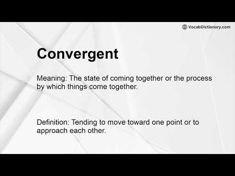 Convergent Meaning