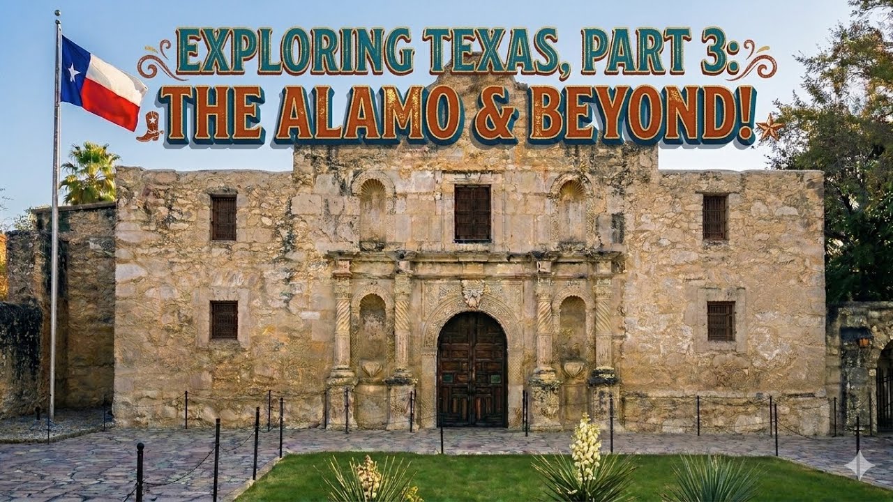 The Alamo, Historic Missions & Deepest Caves | San Antonio, Texas.