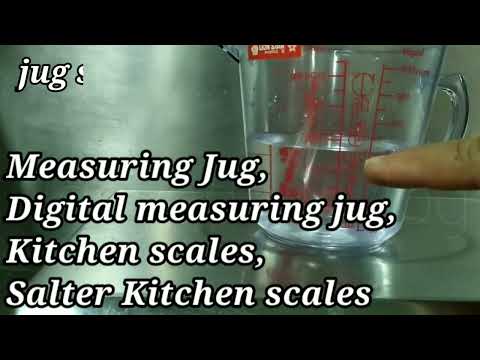 measuring jug vs digital scale।Kitchen Measuring Jugs & Scales।Weighing and Measuring#measuringjug